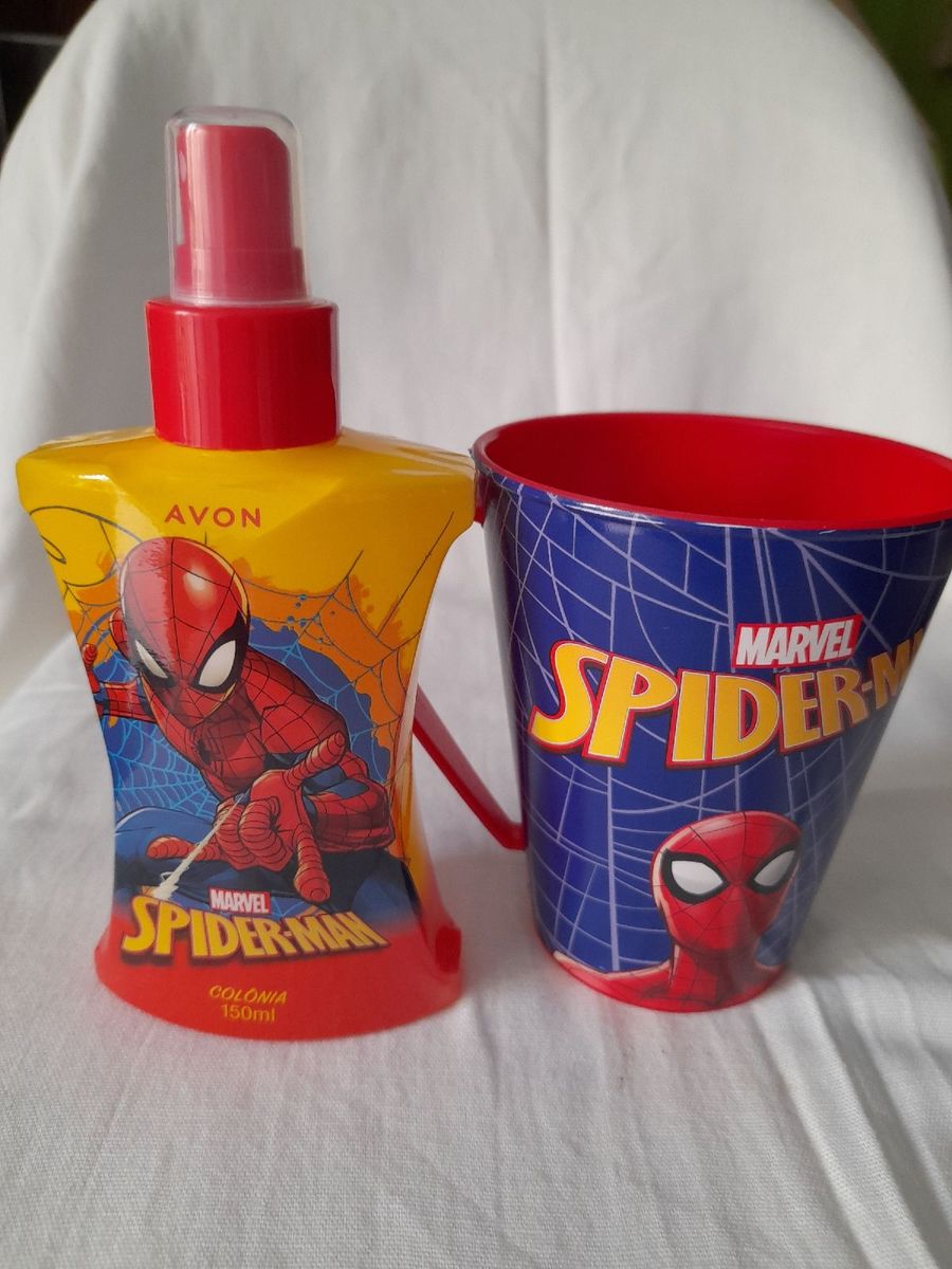Kit Presente Spider- Man Colonia | Item Infantil Marvel Spider Man ...