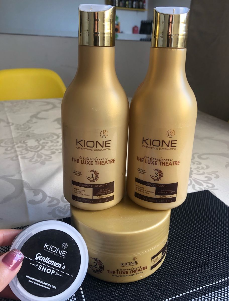 Kit Profissional Kione | Produto p/ Cabelos Feminino Kione Nunca Usado ...