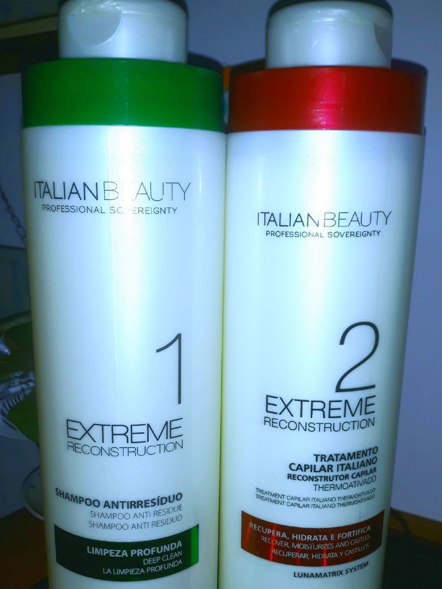 Kit Progressiva Italian Beauty | Produto p/ Cabelos Feminino Itália ...