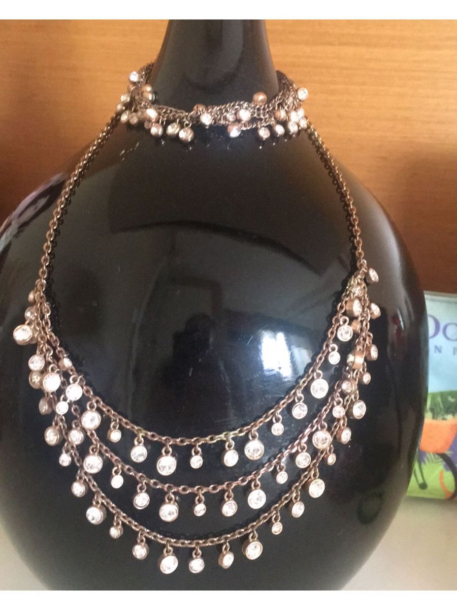 Kit Pulseiras e Colar Morana | Bijuteria Feminina Morana Usado 30529137 ...