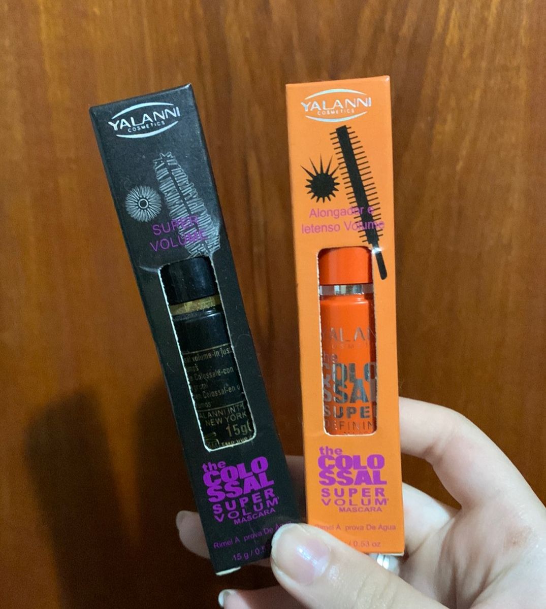 Kit Rímel The Colossal Super Volume + Super Alongamento | Maquiagem ...