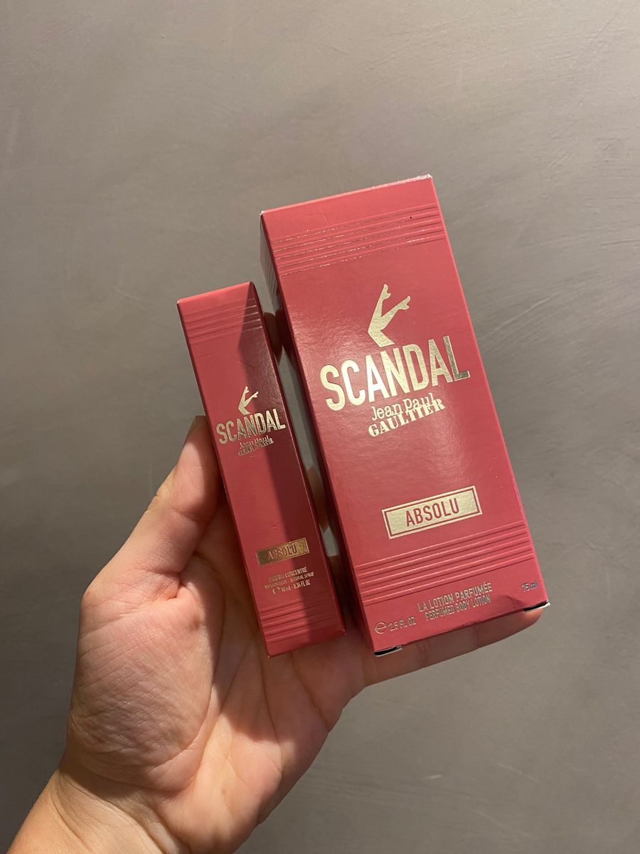Kit Scandal Absolu | Perfume Feminino Jean Paul Gaultier Nunca Usado ...