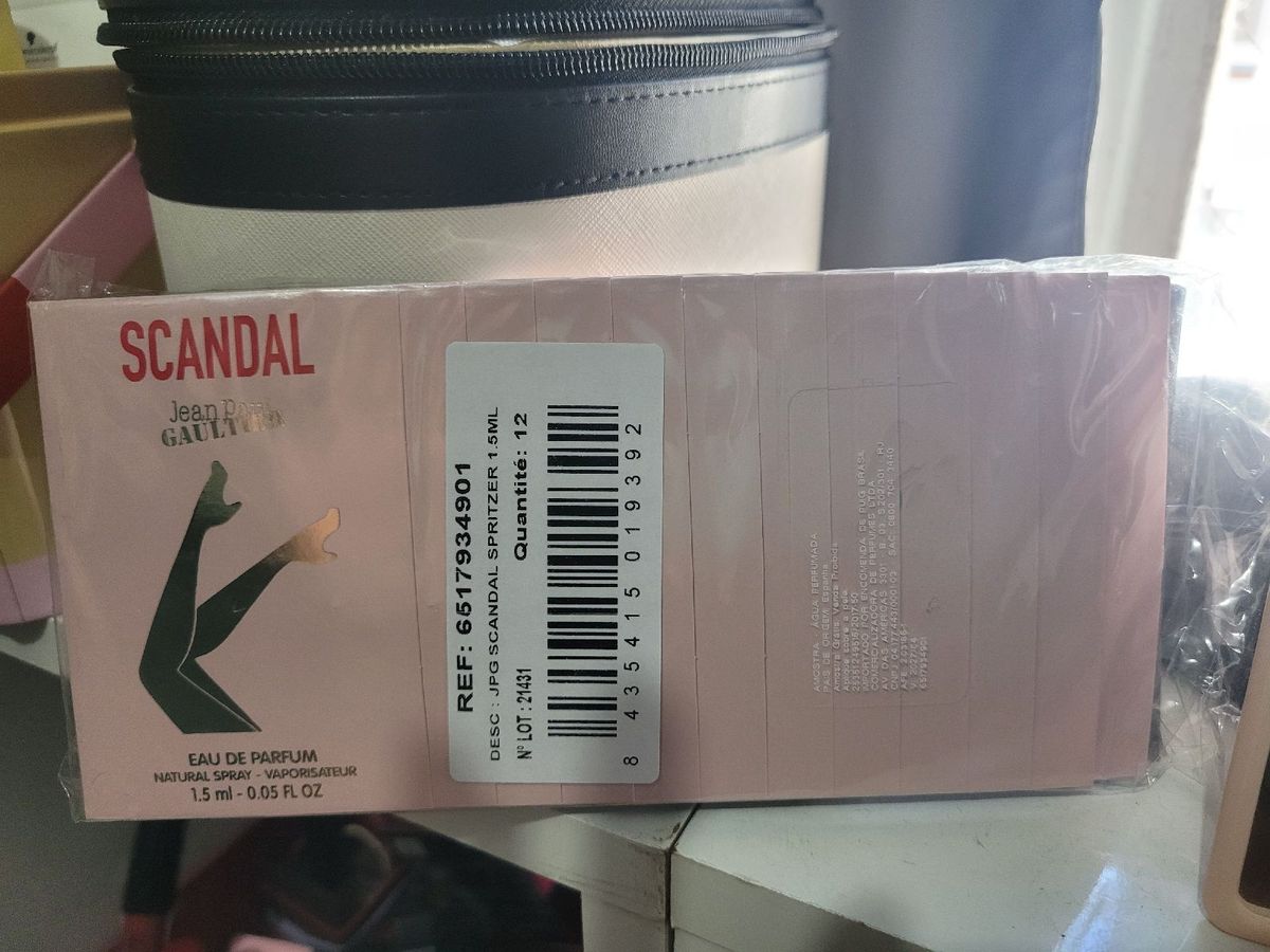 Kit Scandal Amostras | Perfume Feminino Jean Paul Gaultier Nunca Usado ...