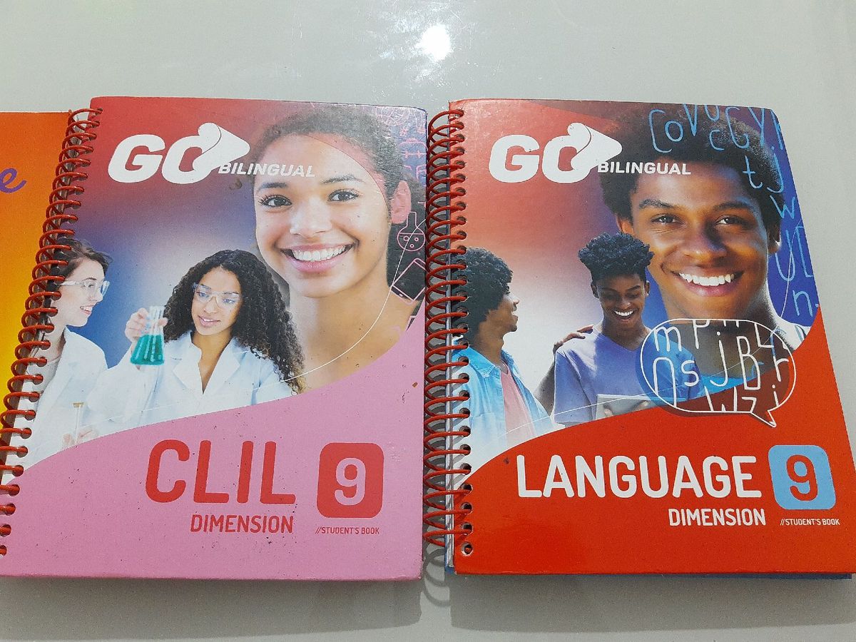 Kit Student's Book 9° Ano Completo | Livro Go Bilingual Usado 83176237 ...
