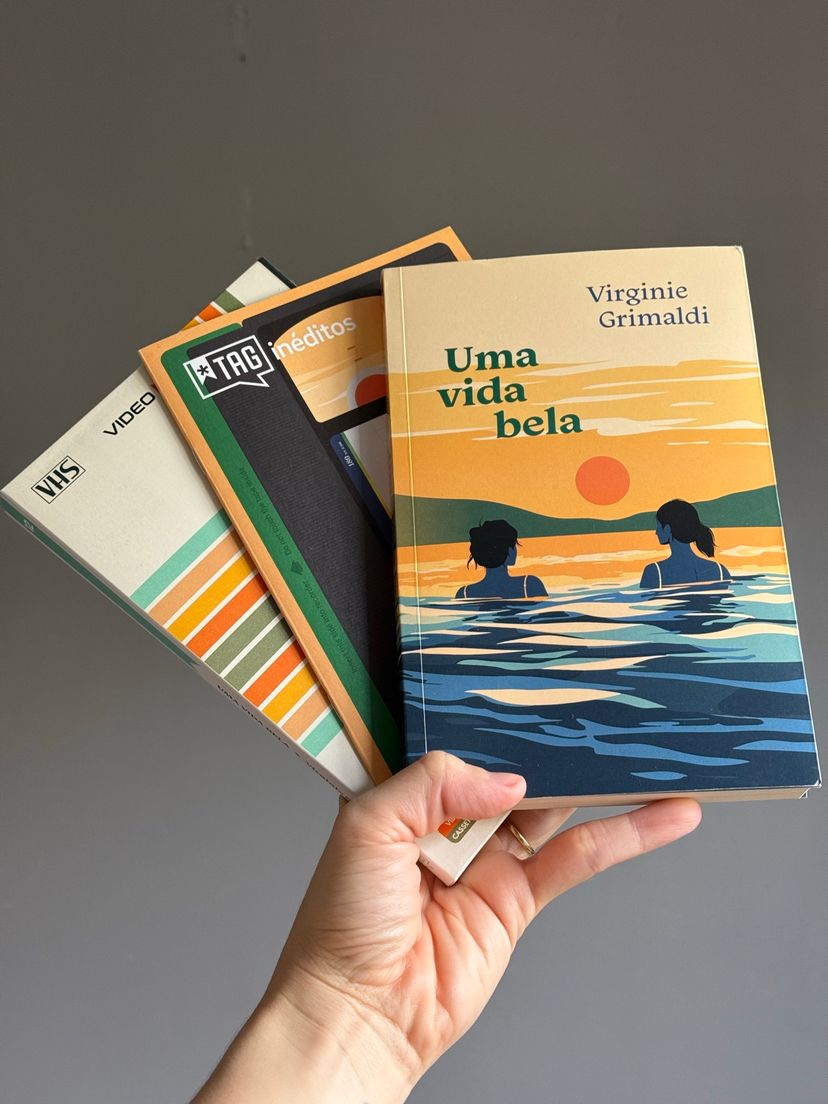 Kit Tag Livros - Uma Vida Bela (virginie Grimaldi) | Livro Tag Livros Usado 114880340 | enjoei