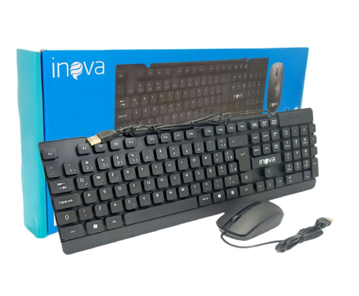 Kit Teclado (inova) Key 8387 | Computador Notebook Inova Nunca Usado ...