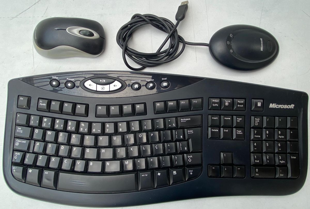 Kit Teclado + Mouse - Microsoft Wireless Keyboard 2000 | Teclado p ...