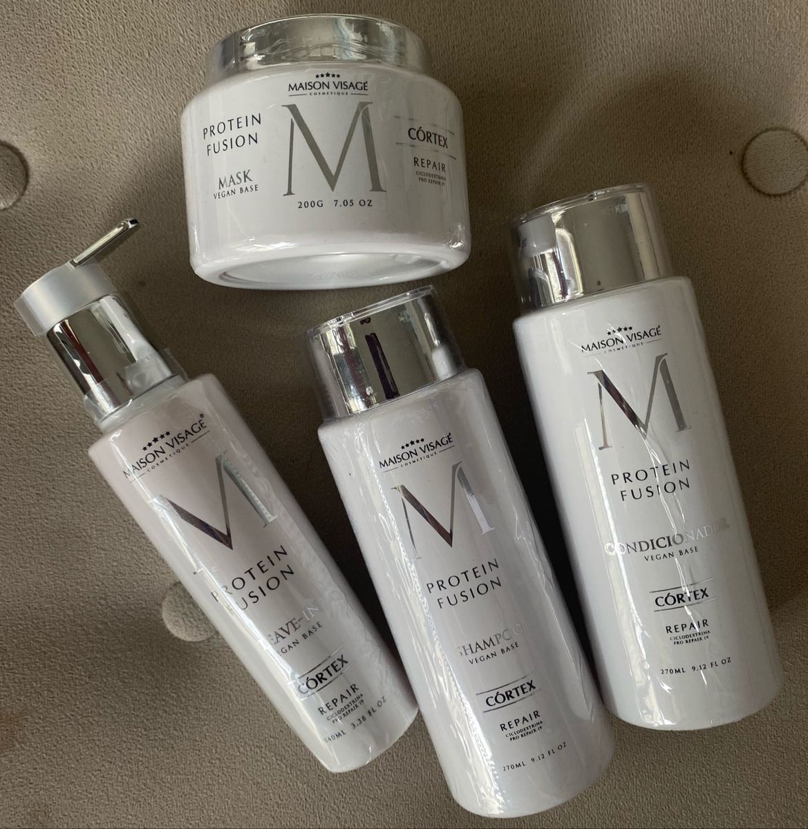 Kit Tratamento Maison Visage Cosmetique | Produto p/ Cabelos Feminino ...