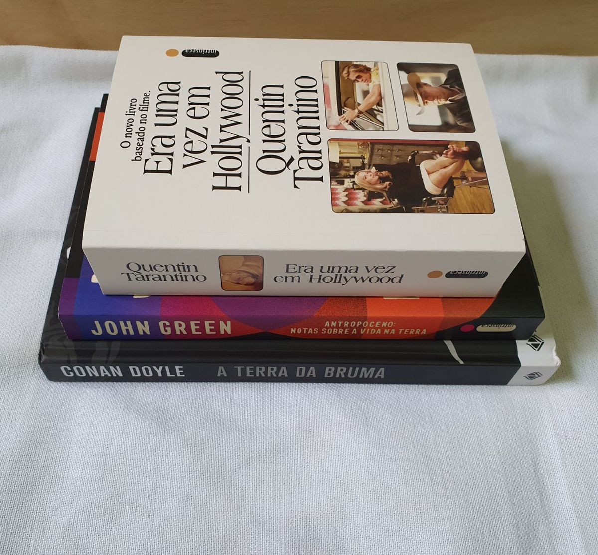Kit Três Livros: a Terra da Bruma, Antropoceno John Green , Era Uma Vez ...
