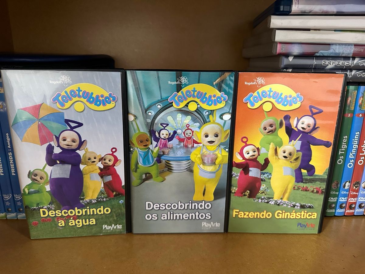 Kit Vhs Teletubbies. | Item Infantil Playart Usado 119356145 | enjoei