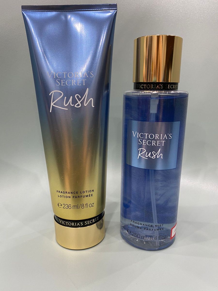 Kit Victoria's Secret Creme Rush236ml e Body Splash Rush 250ml ...