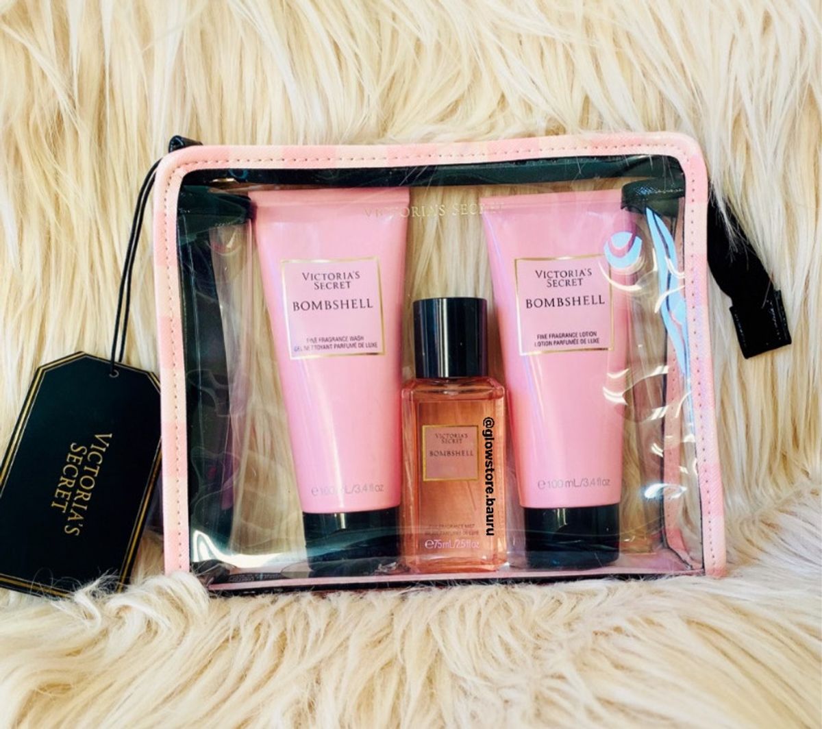 Kit Victorias Secret Bombshell | Cosmético Feminino Victorias Secret ...