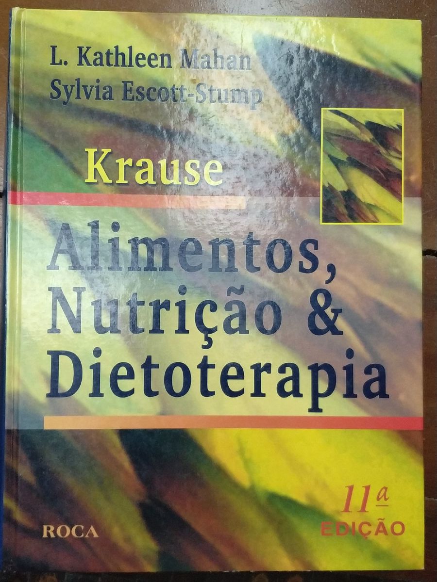 Krause Alimentos, Nutrição e Dietoterapia | Livro Krause Usado 73900974 ...