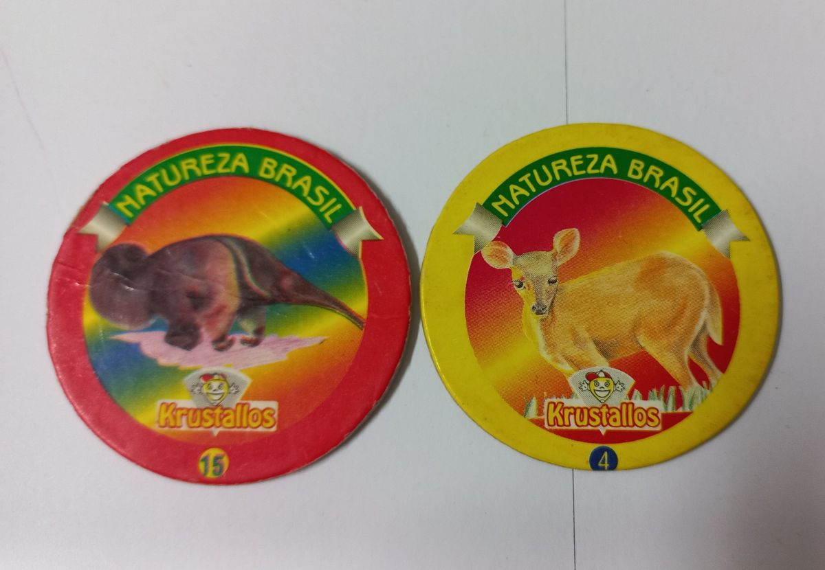 Krustallos - Tazos Antigos | Brinquedo Krustallos Usado 76126731 | enjoei