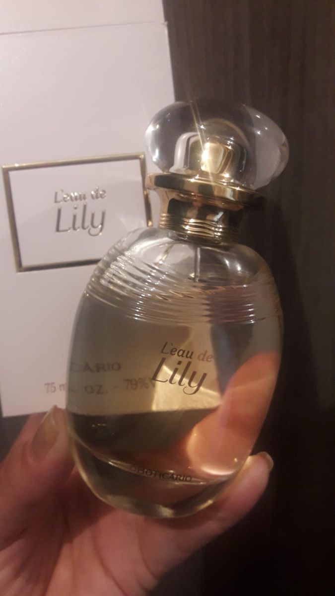 L'eau de Lily Desodorante Colônia 75ml | Perfume Feminino O Boticario ...