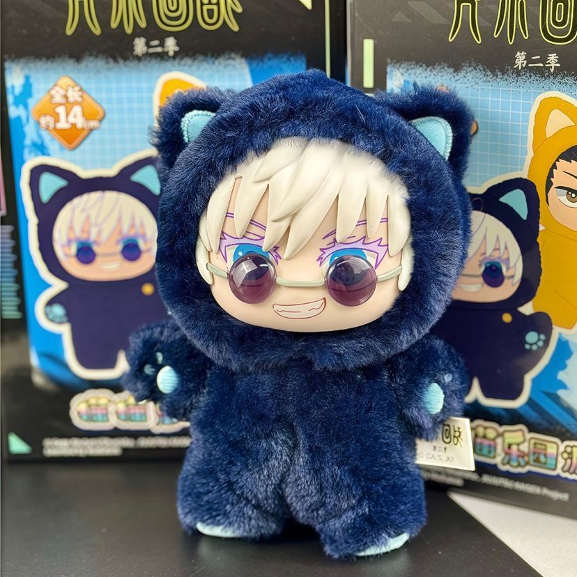 Labubu Jujutsu Kaisen Original Gojo | Brinquedo Jujutsu Kaisen Nunca ...