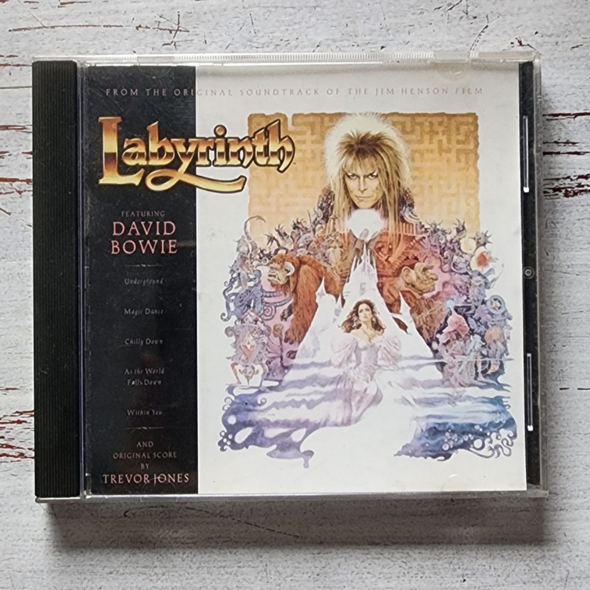 Labyrinth (1986) David Bowie | Trilhas | Cd Original Emi Usa | Brechó ...