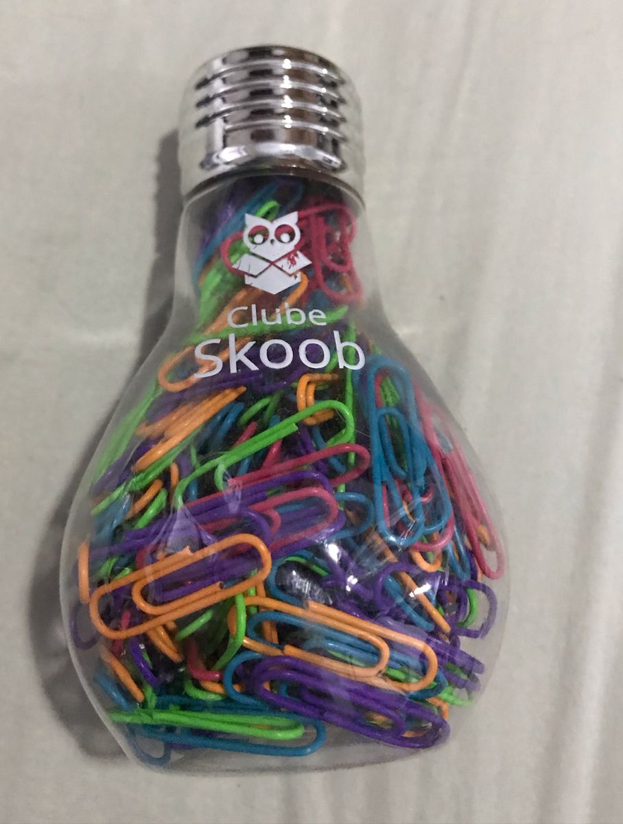 Lâmpada de Clipes | Item de Papelaria Skoob Usado 36012819 | enjoei