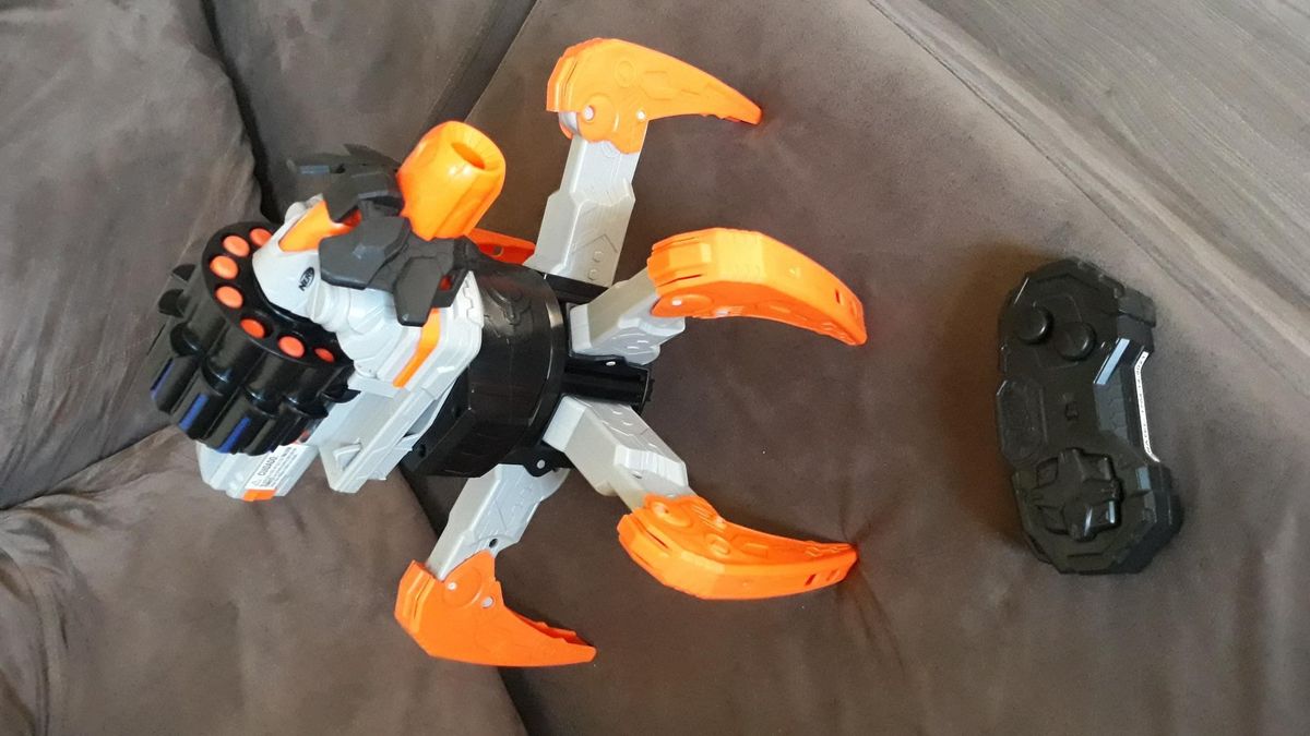 Lançador de Dardos Nerf Elite Combat Creature Terradrone | Brinquedo ...