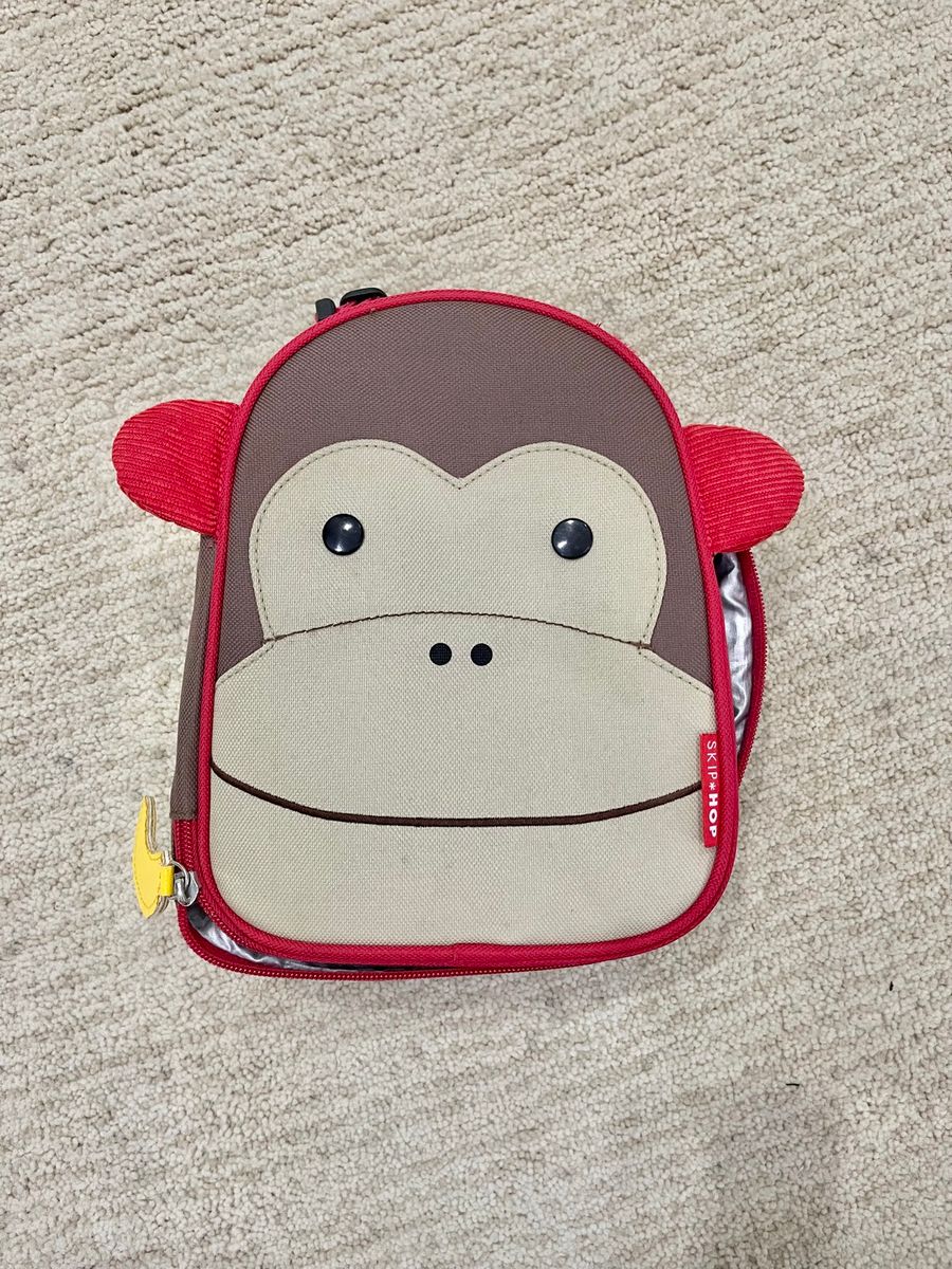 Lancheira Térmica Monkey Skip Hope | Item Infantil Skip Hop Usado ...