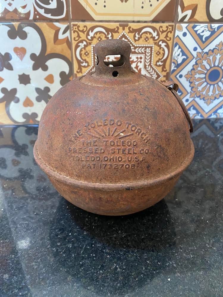 Lanterna Sinalizador Antigo Toledo Torch | Móvel p/ Iluminação Toledo ...