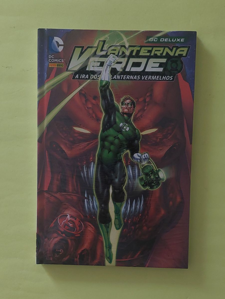 Lanterna Verde - a Ira Dos Lanternas Vermelhos - Dc Deluxe - Edição em ...