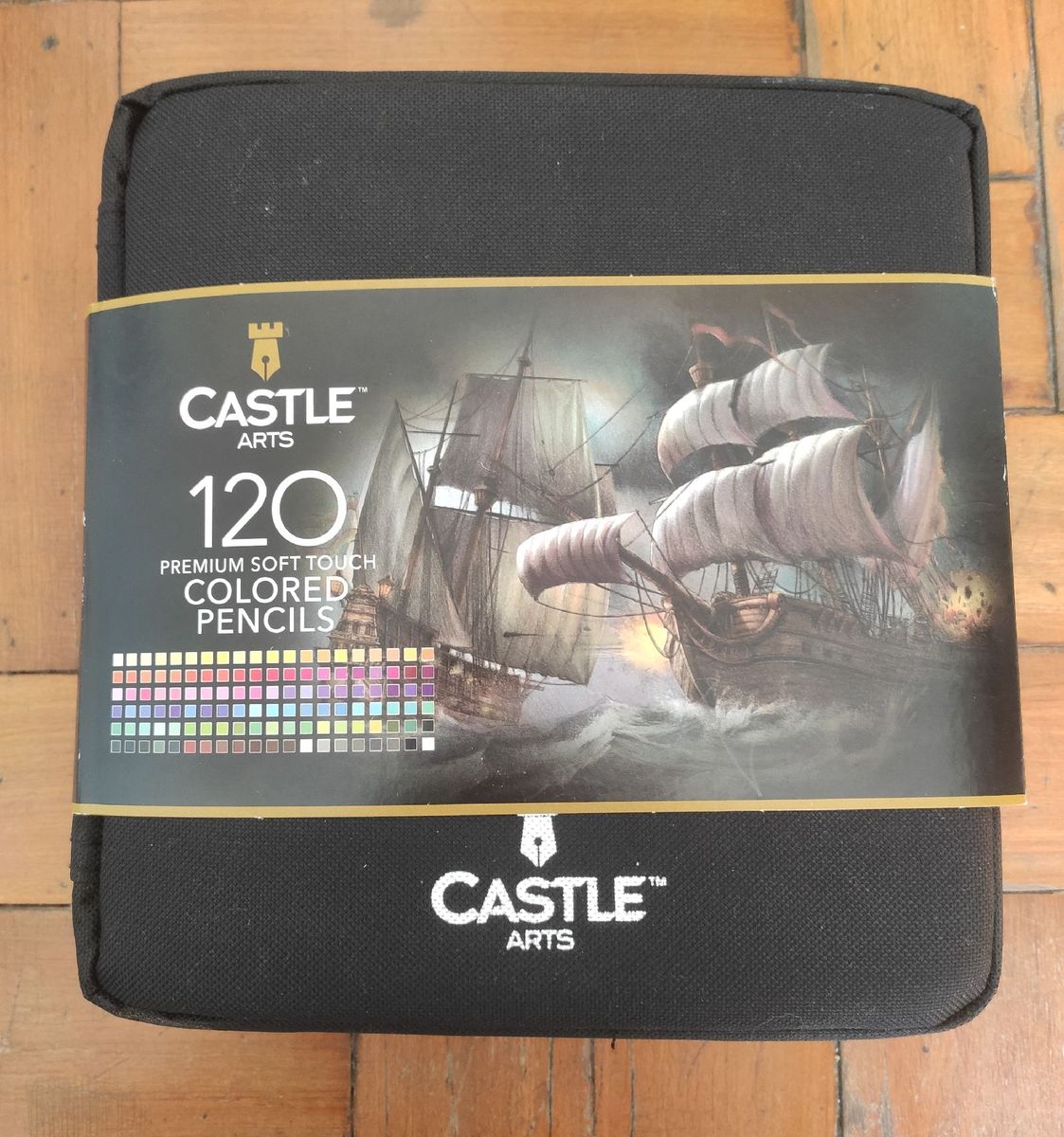 Lápis de Cor Castle Arts 120 Cores | Item de Papelaria Castle Arts ...