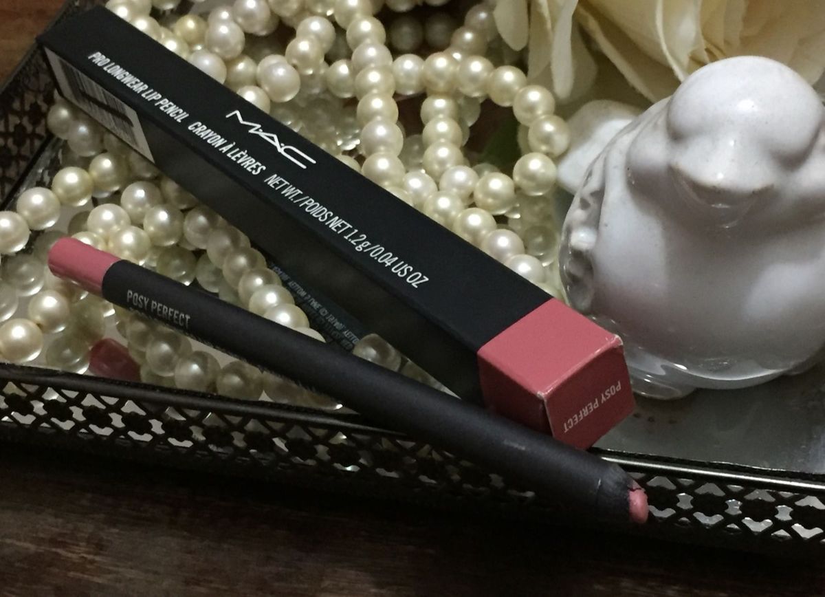 Lápis Labial Mac Pro Longwear Posy Perfect | Maquiagem Feminina Mac ...