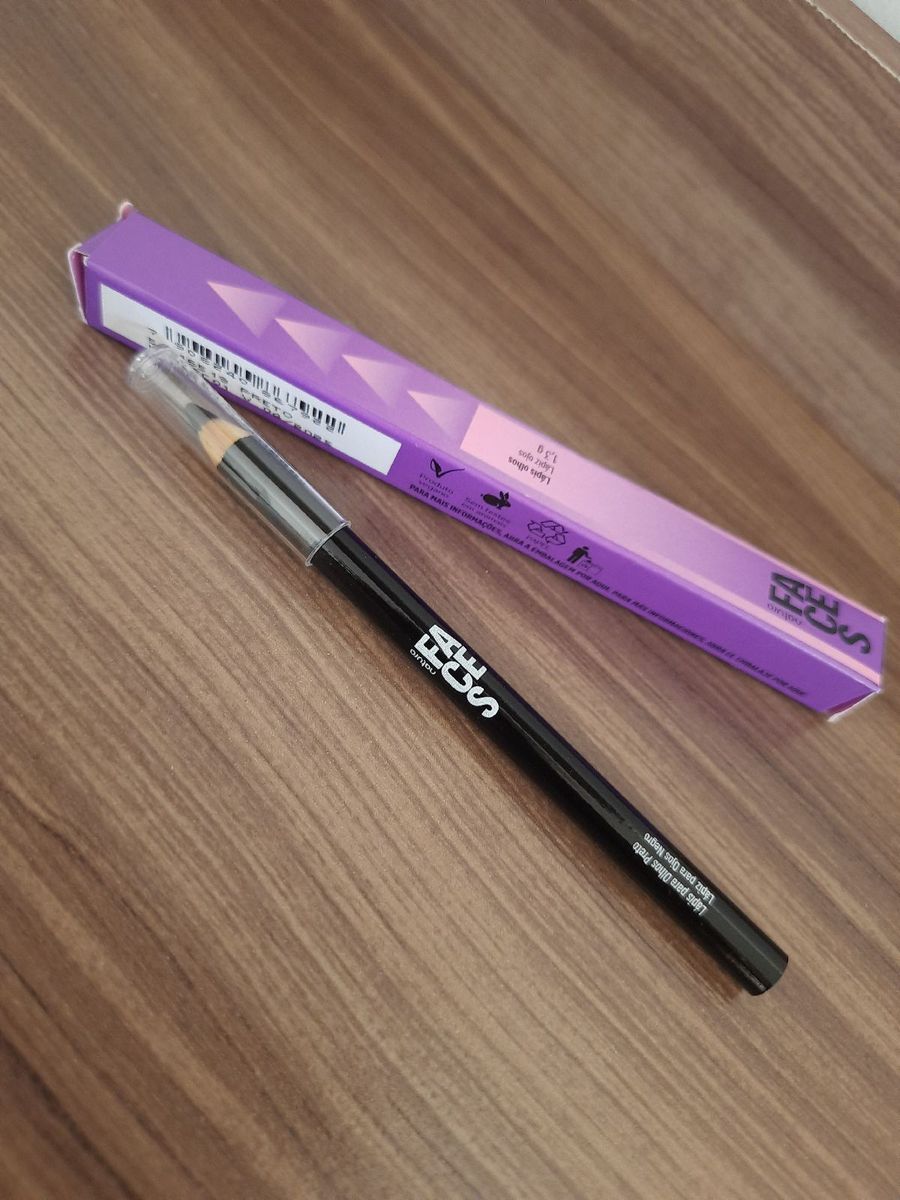Lapis Olho Natura Faces Preto | Maquiagem Feminina Natura Faces Usado ...