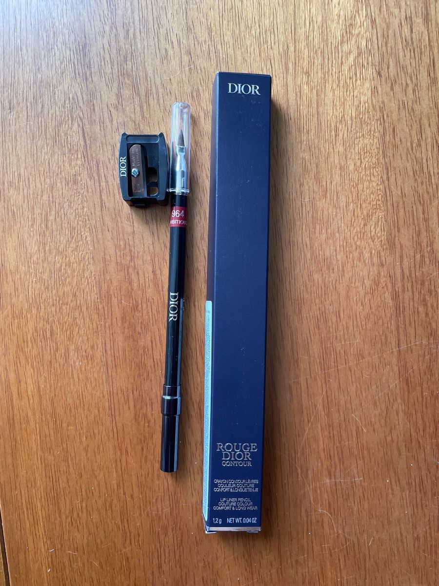 Lápis para Contorno Labial Rouge Dior - Cor 964 Ambitious | Maquiagem ...