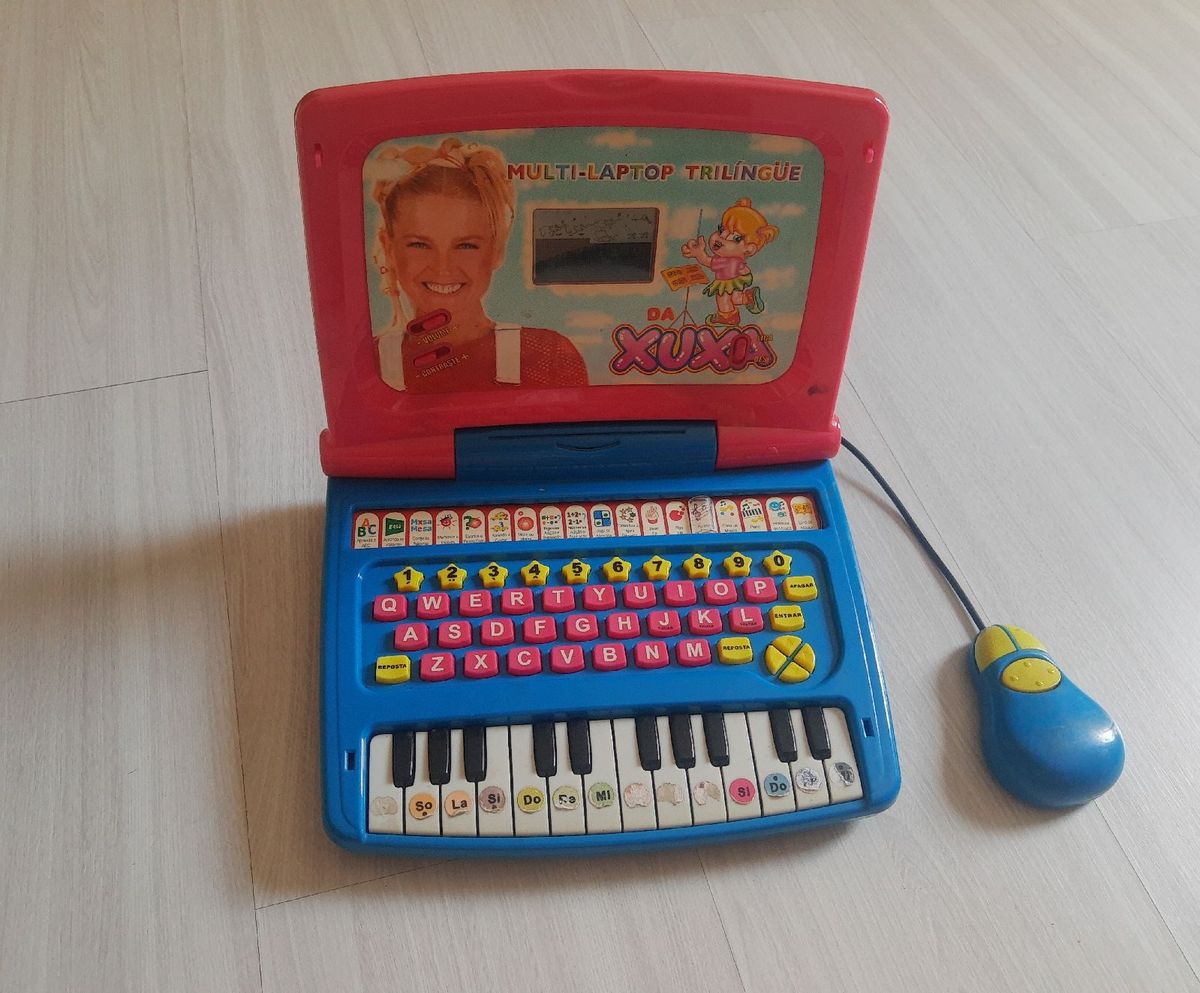 Laptop Atividade Xuxa | Brinquedo para Bebês Xuxa Lap Top Laptop ...