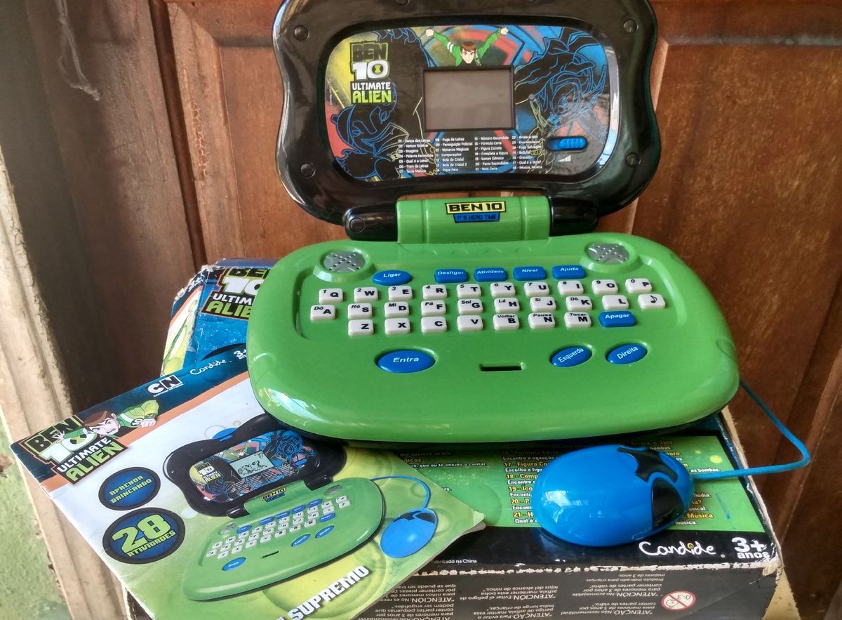 Laptop Ben 10 Ultimate Alien - System Supremo - 28 Atividades - Candide ...