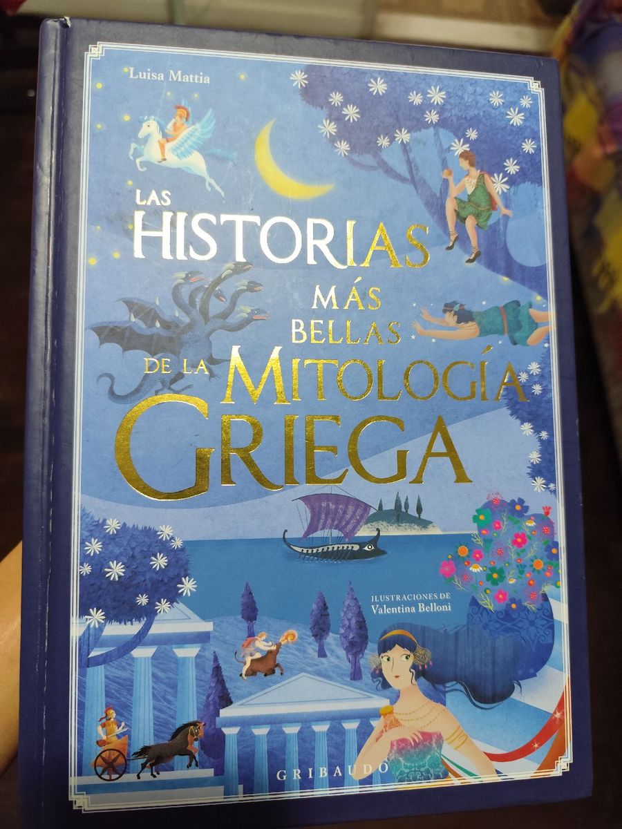 Las Historias Más Bellas de La Mitología Griega | Livro Usado 107933737 | enjoei