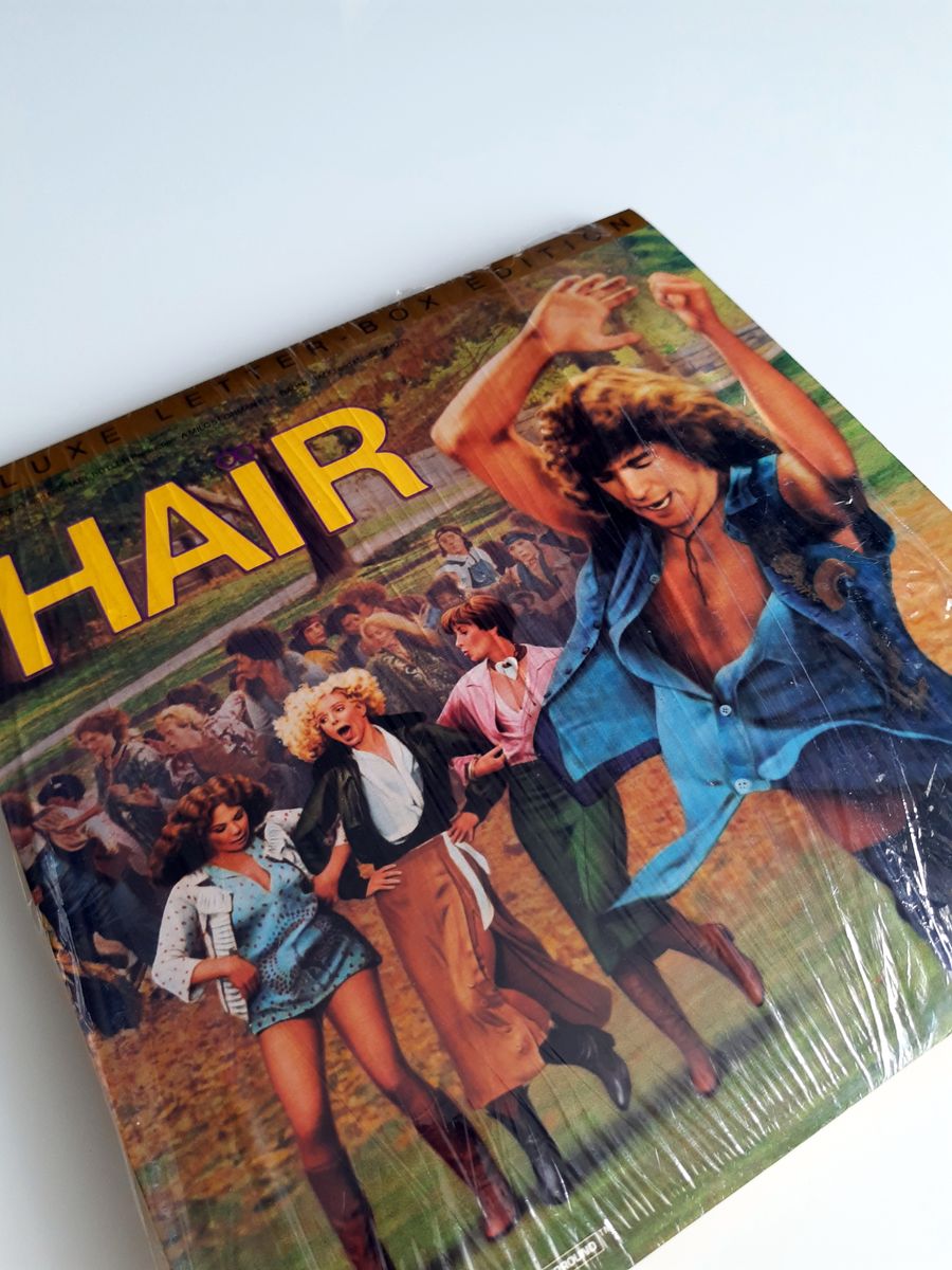 Laser Disc Duplo Importado Hair - Milos Forman | Item de Música Mgm ...