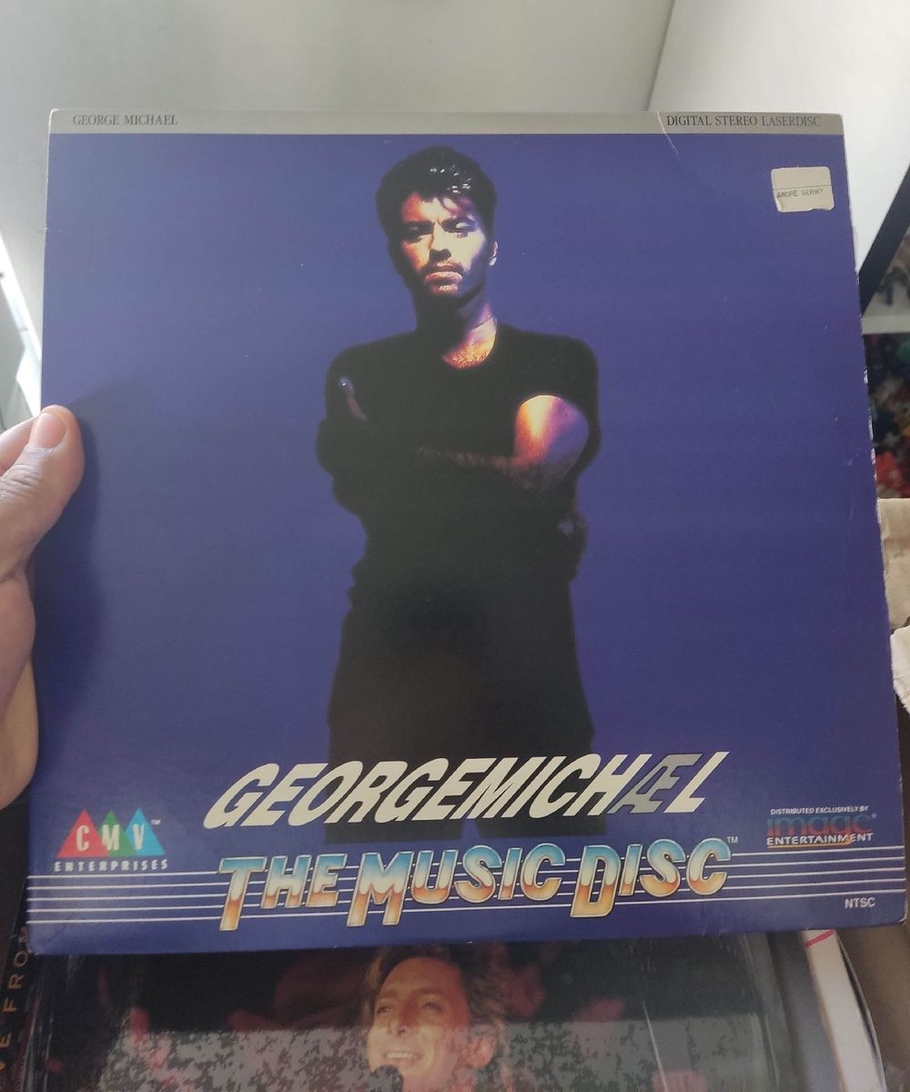 Laser Disc George Michael The Músic Disc | Item de Música Laser Disc ...