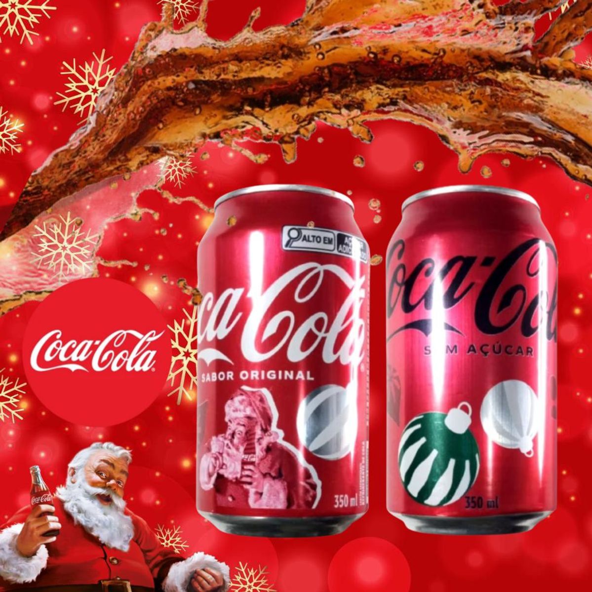 Lata Coca-cola Natal 2023 / 2 Unidades (lacradas) | Produto Vintage e Retro Coca Cola Nunca ...