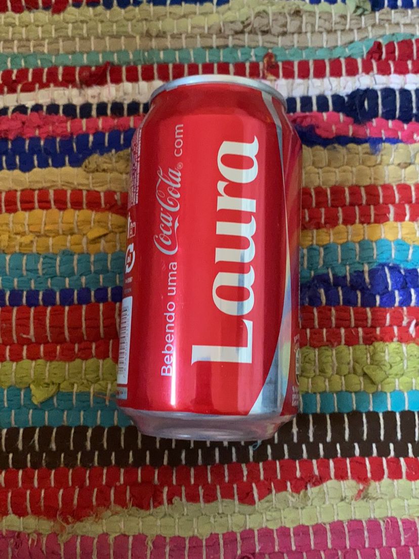 Lata Colecao Coca- Laura | Produto Vintage e Retro Coca Cola Nunca ...