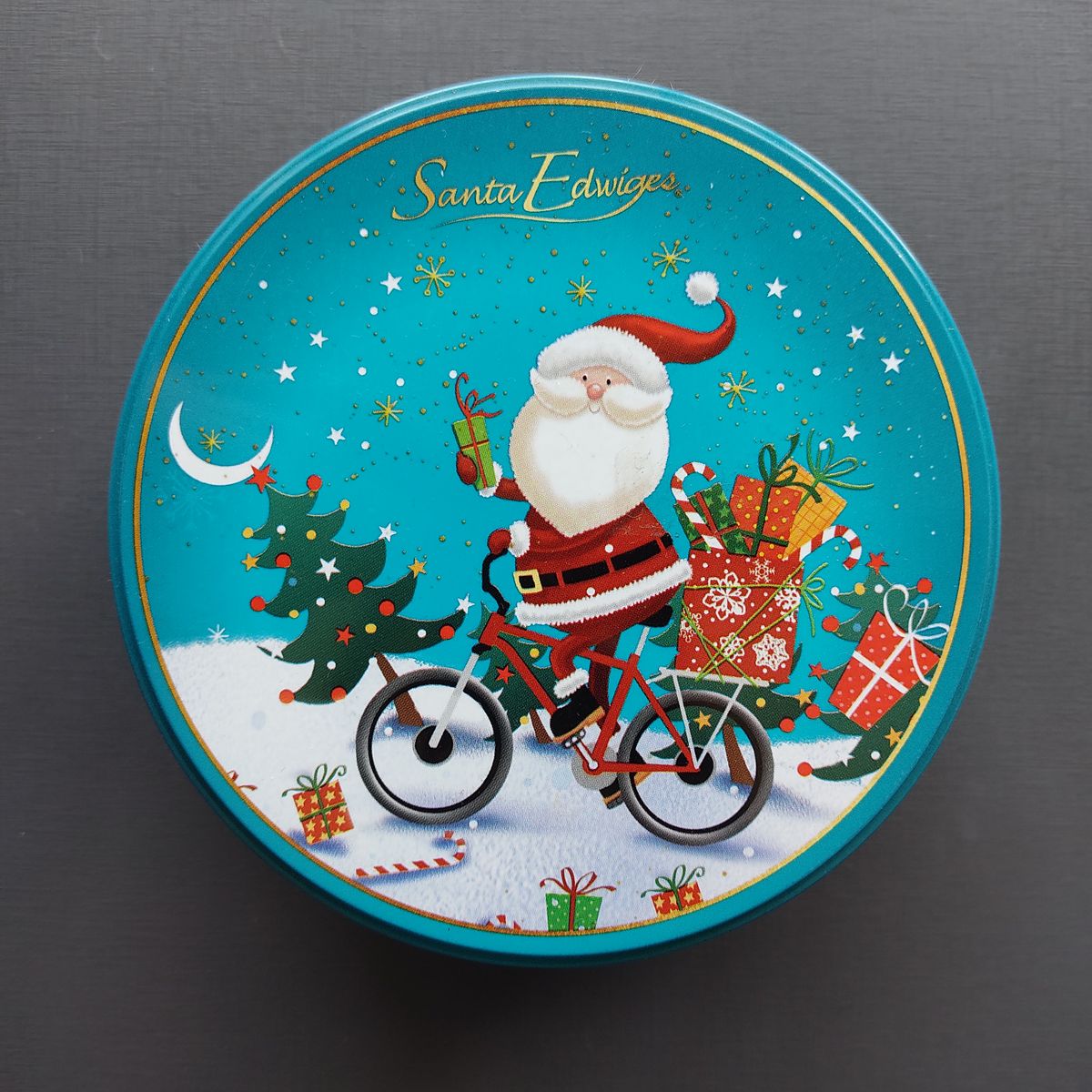 Lata de Mini Butter Cookies (biscoito Amanteigado) - Santa Edwiges ...