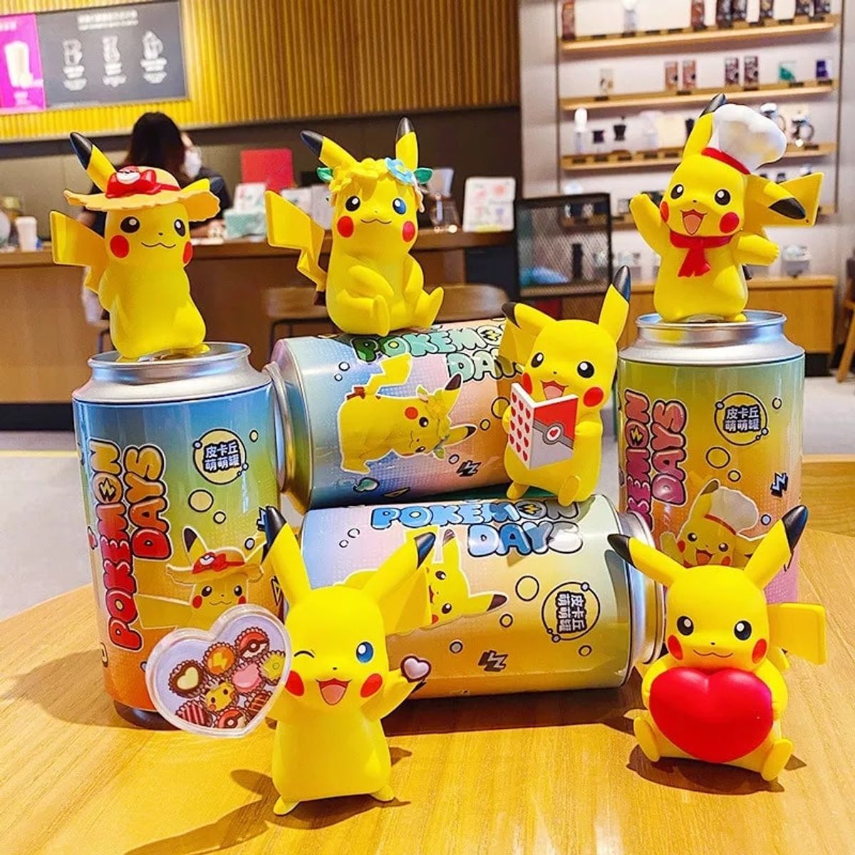 Lata Decorativa Figure Pikachu Pokemon Porta Lápis | Brinquedo Pokémon ...