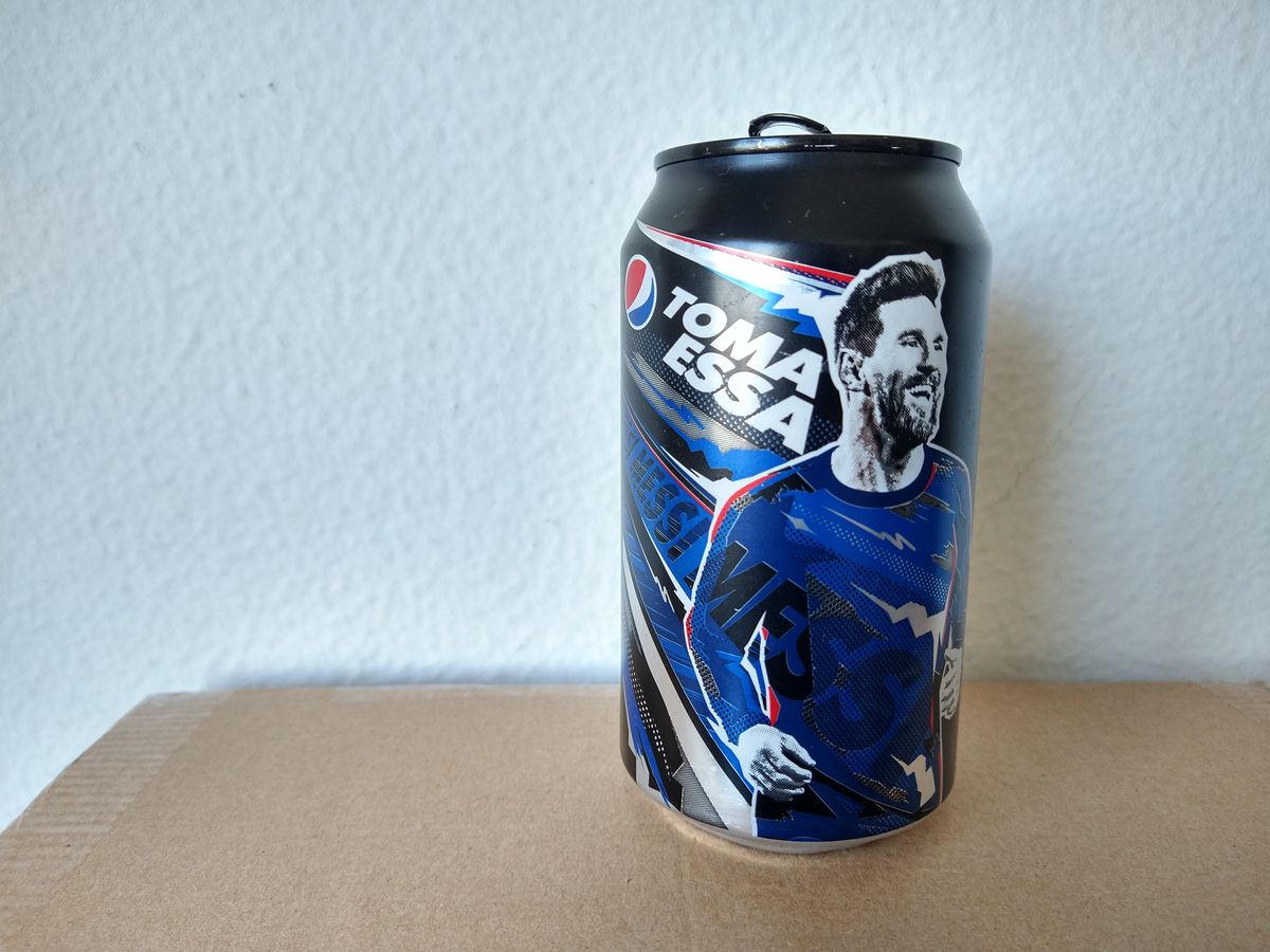 Lata Pepsi Messi - Champions League 2022 (coleção) | Item p/ Esporte e ...