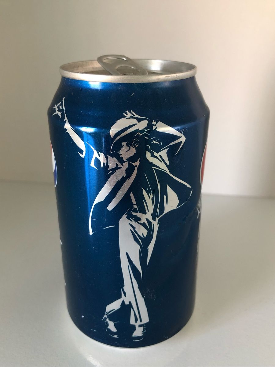 Lata Pepsi Michael Jackson Colecionador | Produto Vintage e Retro Pepsi ...