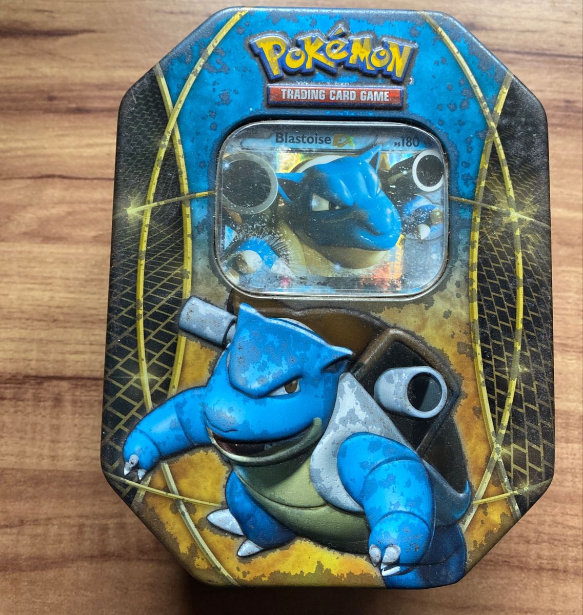 Lata Pokémon Blastoise Ex Power Trio - Força Fantasma | Brinquedo ...
