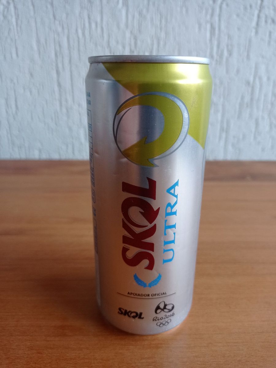 Lata Skol Ultra 310ml (lacrada) | Produto Vintage e Retro Skol Ultra Usado 75552501 | enjoei