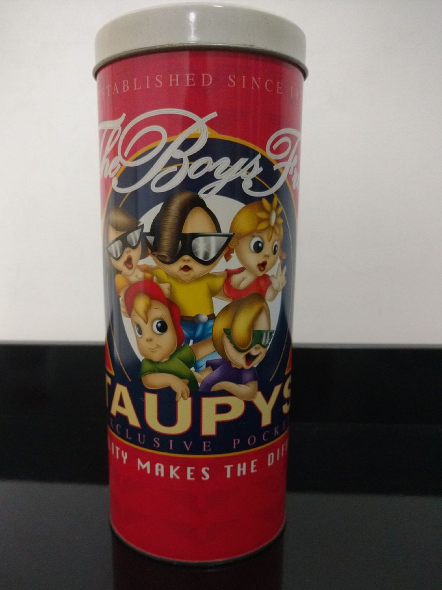Lata Taupy's Relíquia Anos 90 | Produto Vintage e Retro Taupys Usado ...