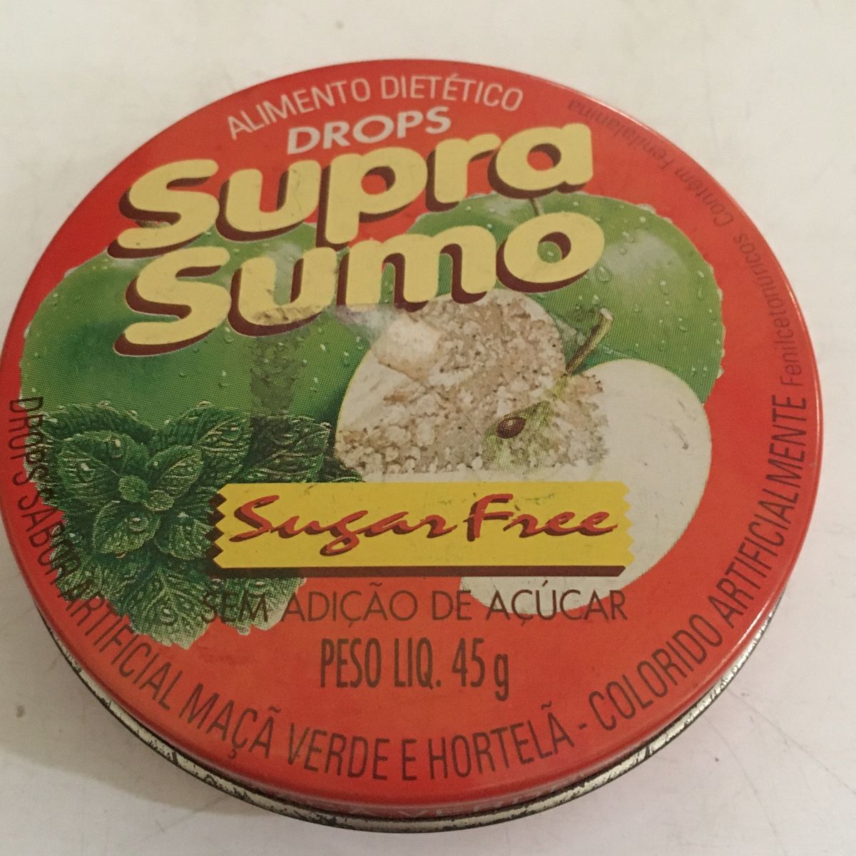 Latinha Vazia Antiga de Supra Sumo | Produto Vintage e Retro Supra ...