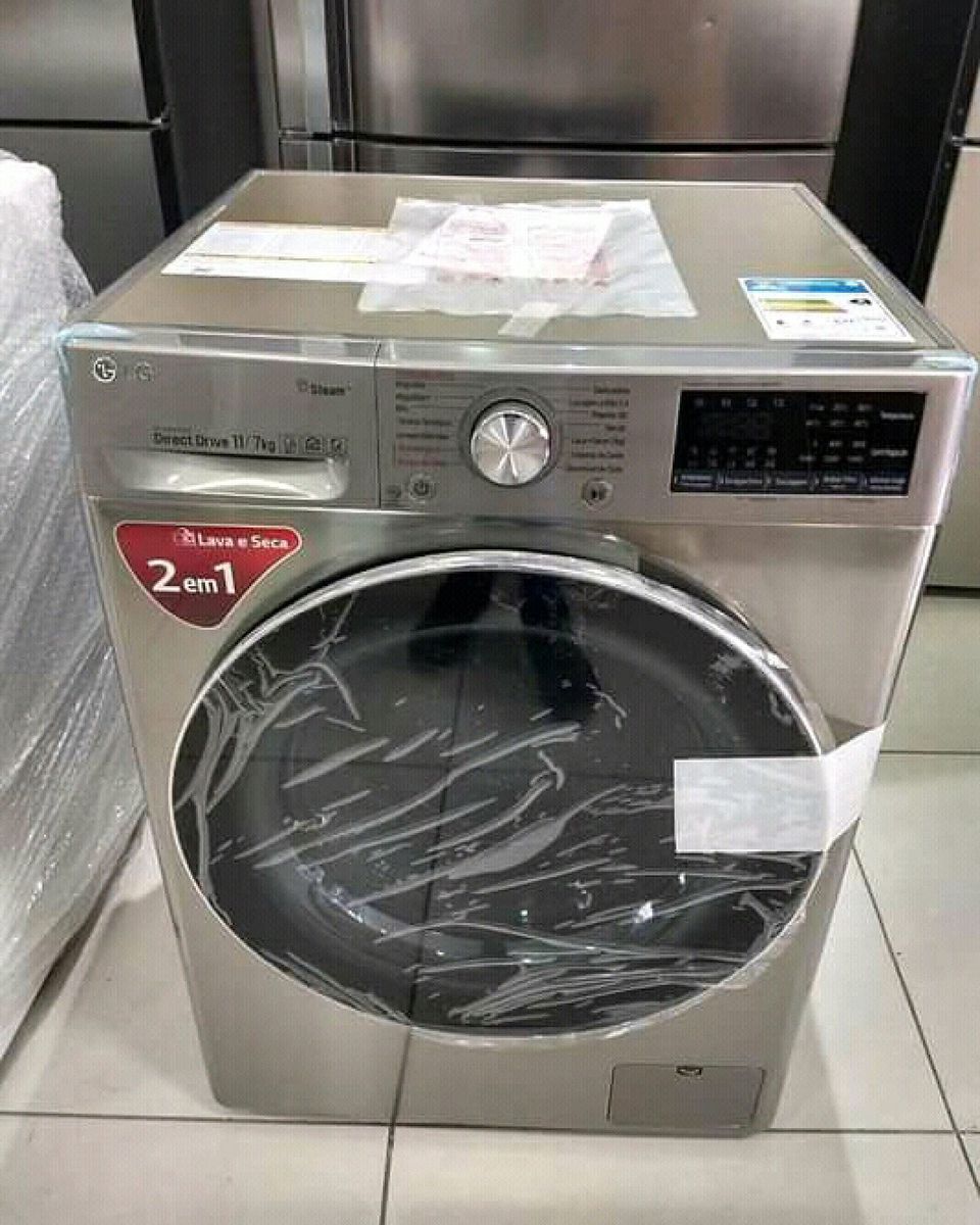 Lava e Seca da Lg 10 Kilos Inox Bivolt | Eletrodoméstico Lg Nunca Usado 76440079 | enjoei