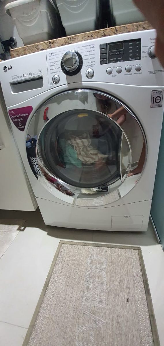 Lava e Seca Lg Wd-c1485ad Inverter Direct Drive 8.5 4kg | Eletrodoméstico Lg Usado 51121537 | enjoei