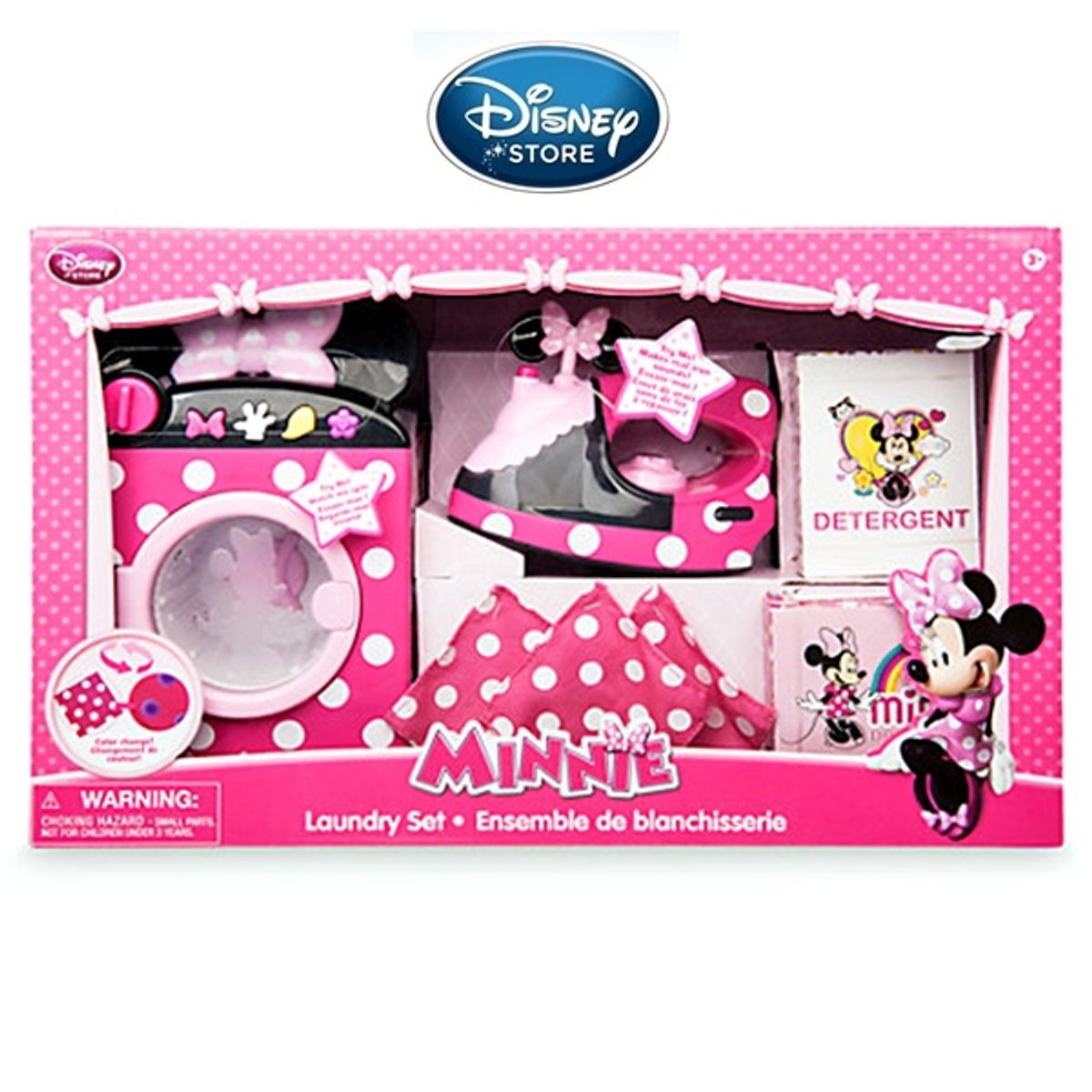 Lavanderia Infantil Minnie Mouse Laundry Set Disney Store Oficial ...