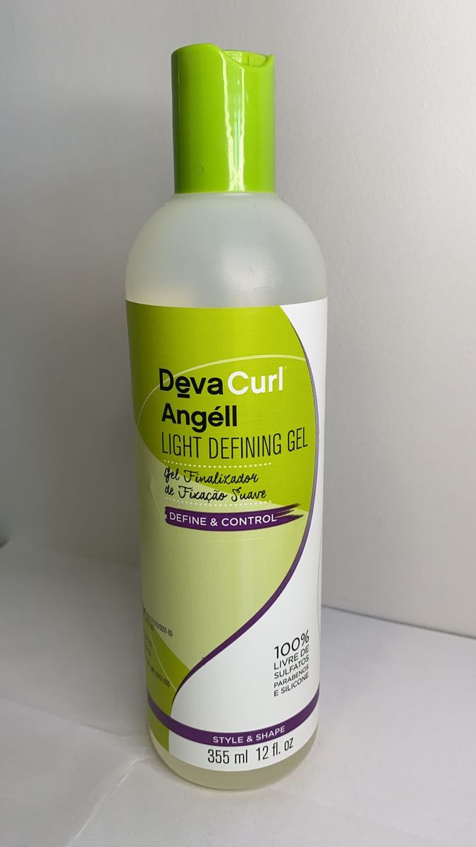 Leave In Gel Deva Curl Angéll Light Defining Gel | Produto p/ Cabelos ...