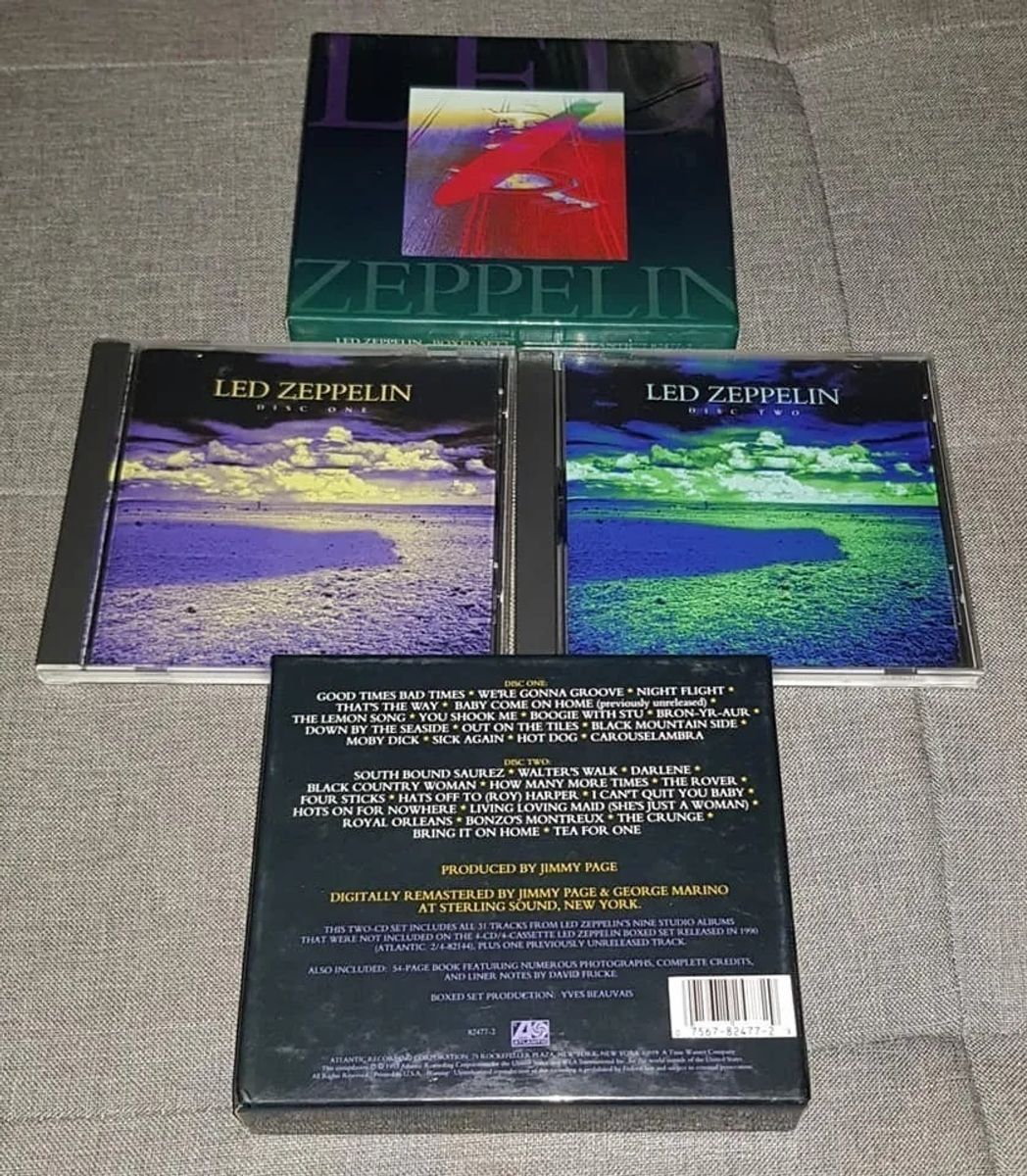 Led Zeppelin Boxed Set 2 | Item de Música Atlantic Usado 66881973 | enjoei